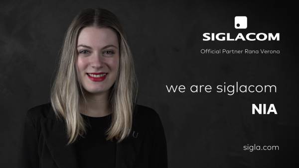 Rana Verona . Siglacom Lo viso mostra lo color del core